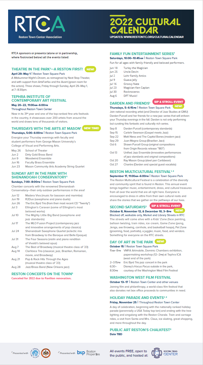 Community and Cultural Programming – RTCA